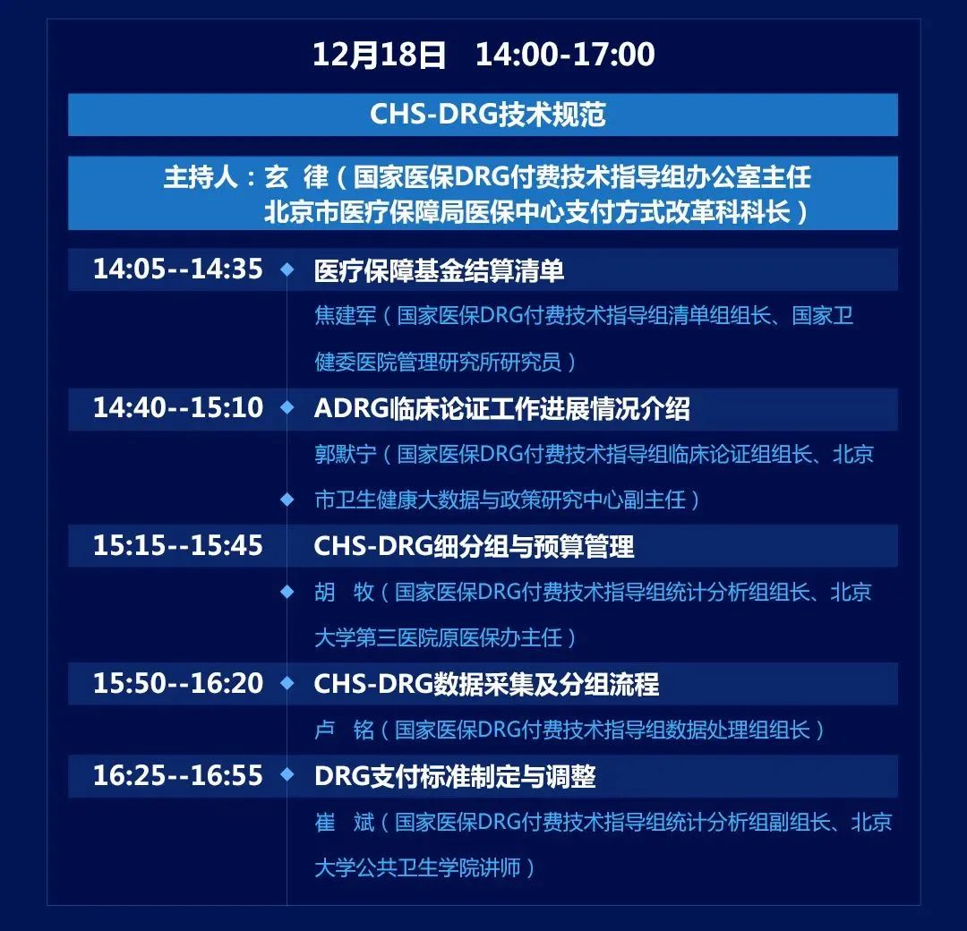 搭建国家级交流平台，第一届中国CHS-DRG/DIP付费大会重磅来袭！